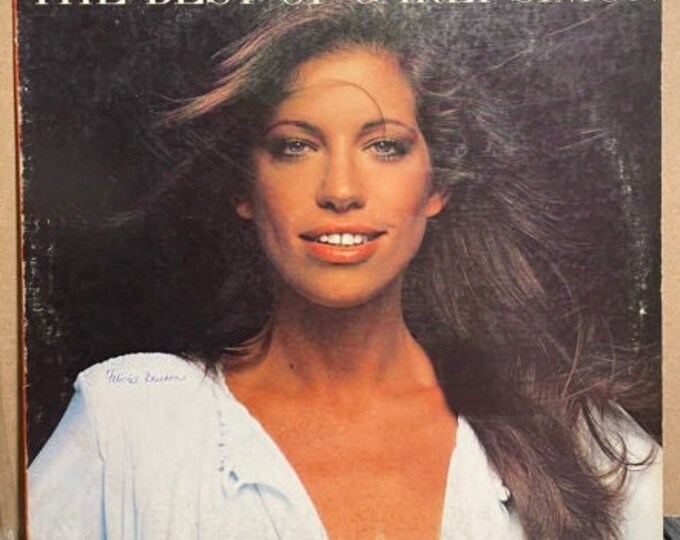 Carly Simon the Best of Carly Simon Vintage Vinyl 12 33 Rpm Record ...