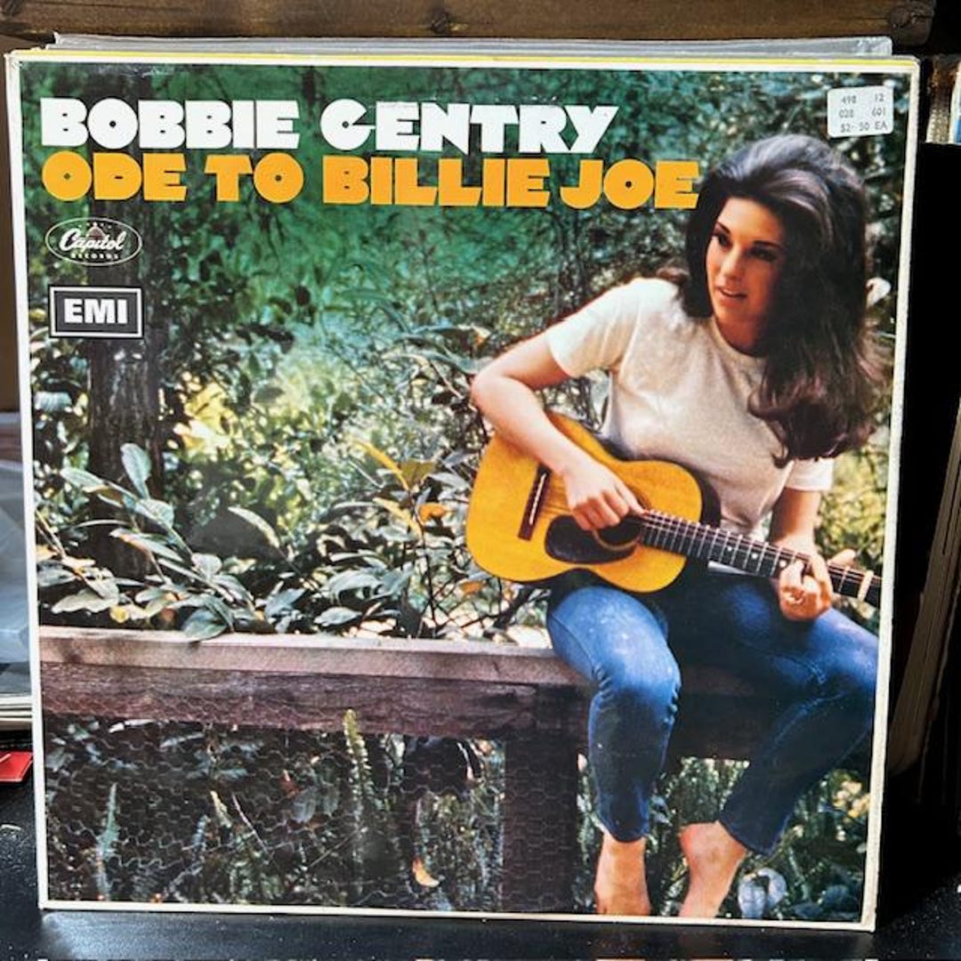 Bobbie Gentry-"ode to Billy Joe" Vintage Vinyl Country Record Album ...