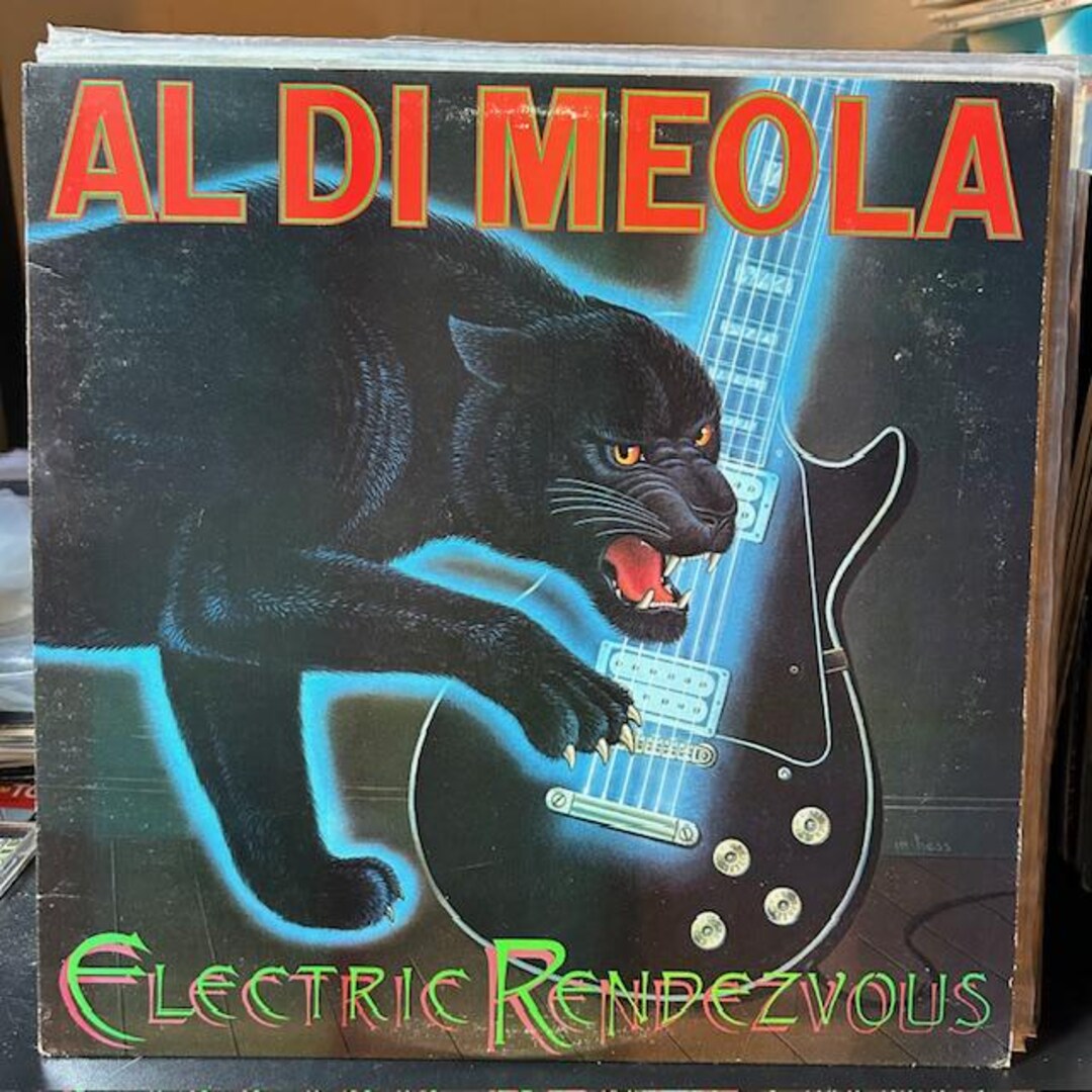 Al Di Meola-"electric Rendezvous" Vintage Vinyl Record Album - Etsy