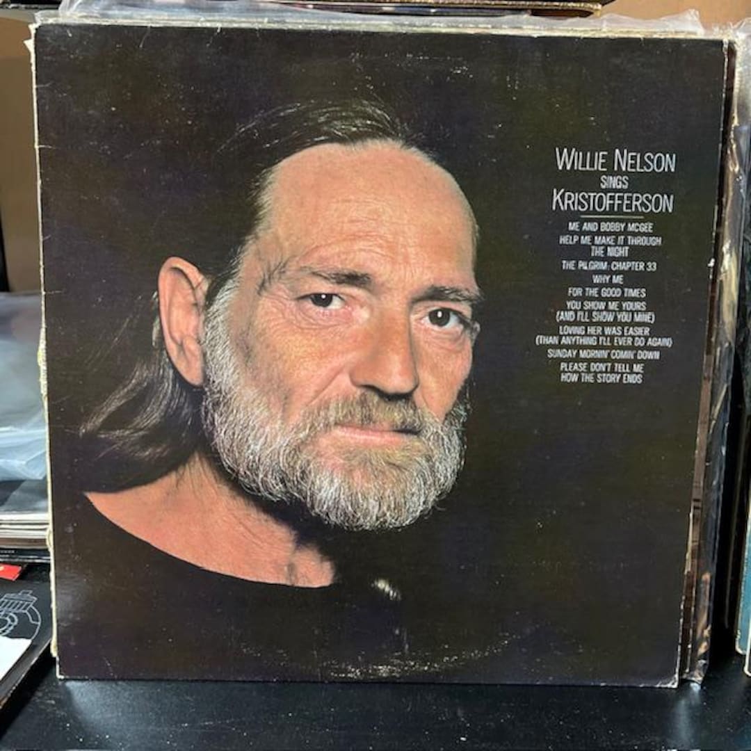Willie Nelson-"willie Nelson Sings Kris Kristofferson" Vintage Vinyl ...