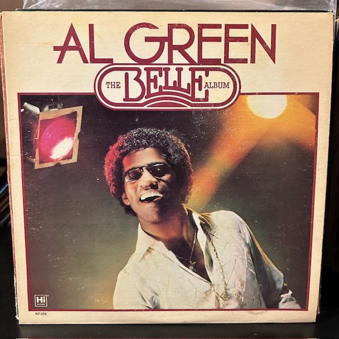 Al Green-"the Belle Album" Vintage Vinyl Record Album - Etsy