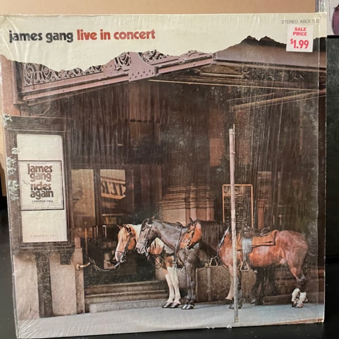 James Gang-"live in Concert" Vintage Vinyl Record Album - Etsy