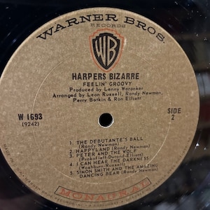 Harpers Bizarre-"feelin' Groovy " Vintage Vinyl Record Album - Etsy