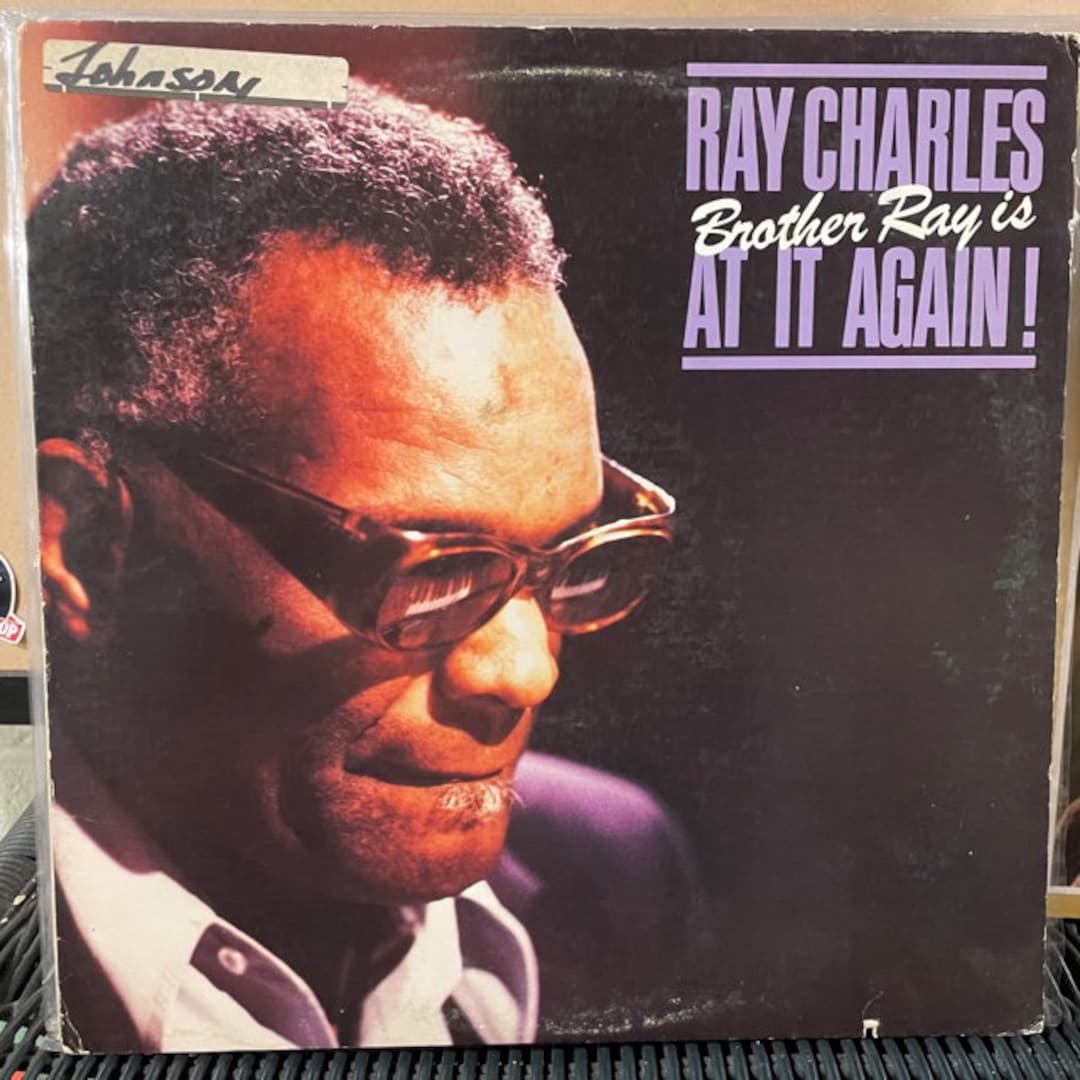 Ray Charles-"brother Ray is at It Again" Vintage Vinyl Record Album - Etsy