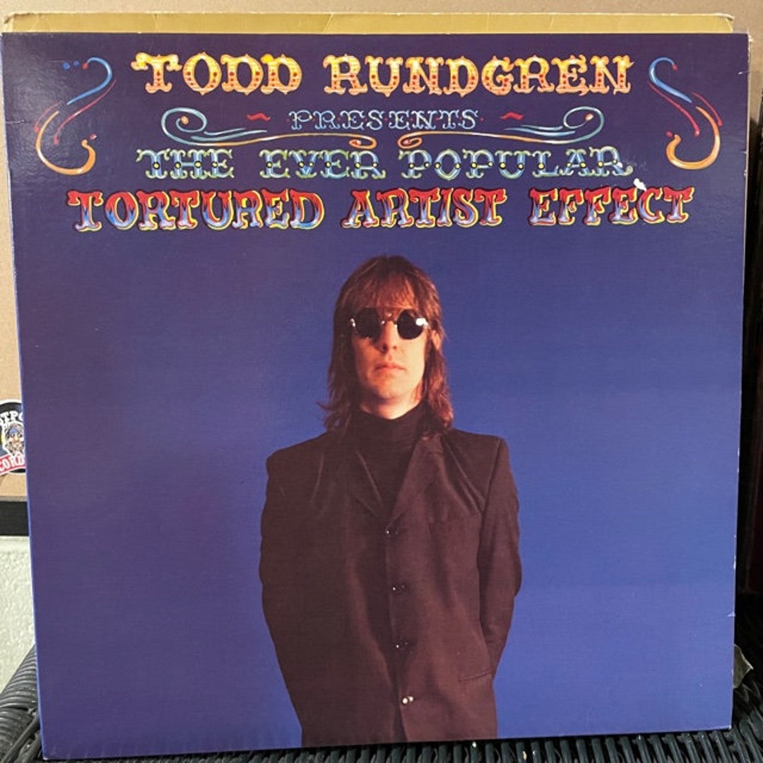 Todd Rundgren-"the Ever Popular Tortured Artist Effect" Vintage Vinyl ...