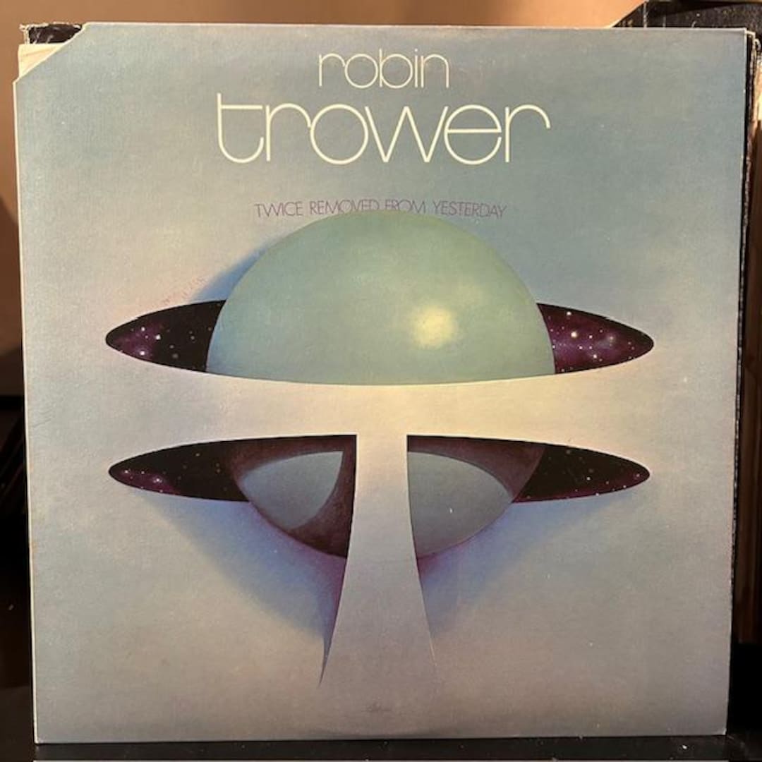 Robin Trower-"twice Removed From Yesterday" Vintage Vinyl Record Album ...