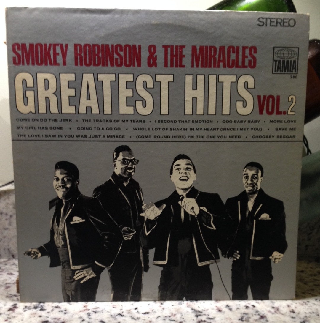 Smokey Robinson and the Miracles Greatest Hits Vintage Vinyl - Etsy