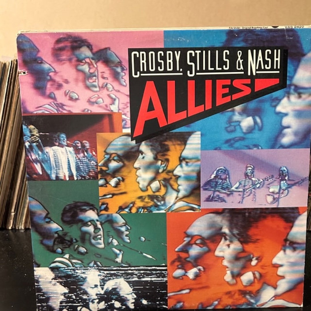 Crosby Stills and Nash-"allies" Vintage Vinyl Record Album - Etsy