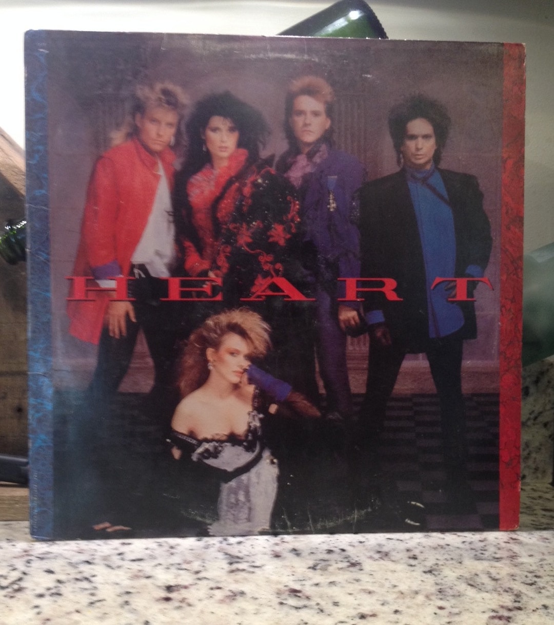 Heart Vintage Vinyl Record heart Classic Rock - Etsy