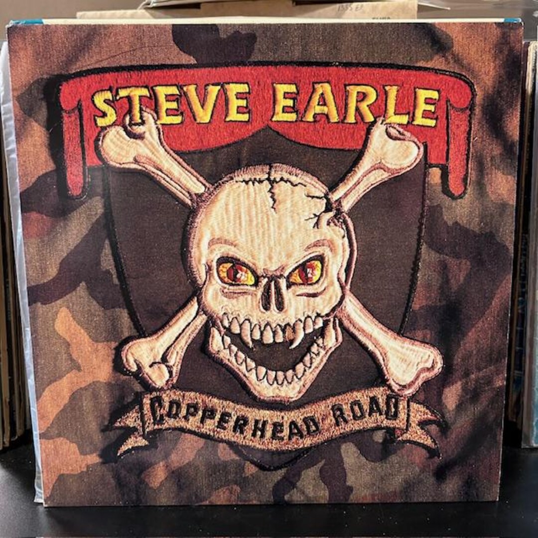 Steve Earle- "copperhead Road" Vintage Vinyl Record Album - Etsy