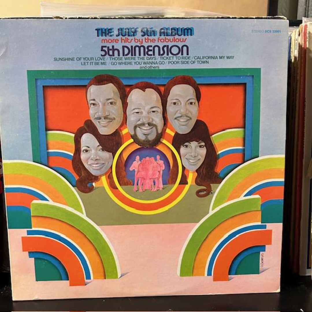 5th Dimensions-"the July 5th Album. More Hits" Vintage Vinyl Record ...
