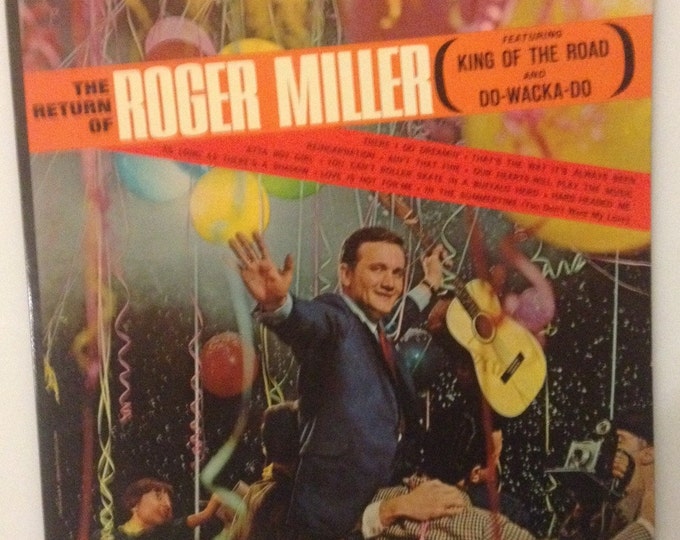 Roger Miller Vintage Country Album- "the Return of Roger Miller" 33 Rpm ...