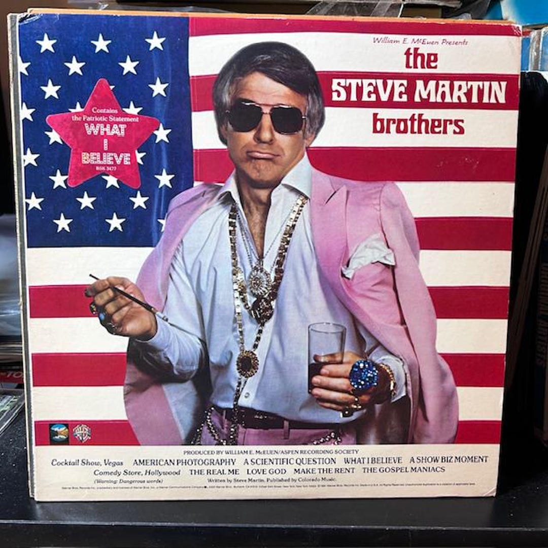 Steve Martin-"steve Martin Brothers" Vintage Vinyl Record Album - Etsy
