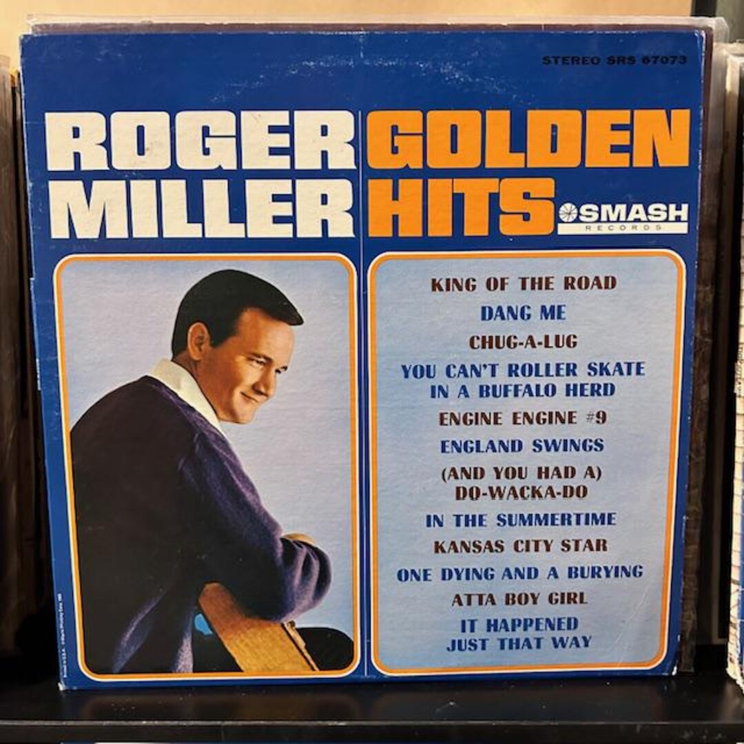 Roger Miller-"golden Hits" Vintage Vinyl Record Album - Etsy