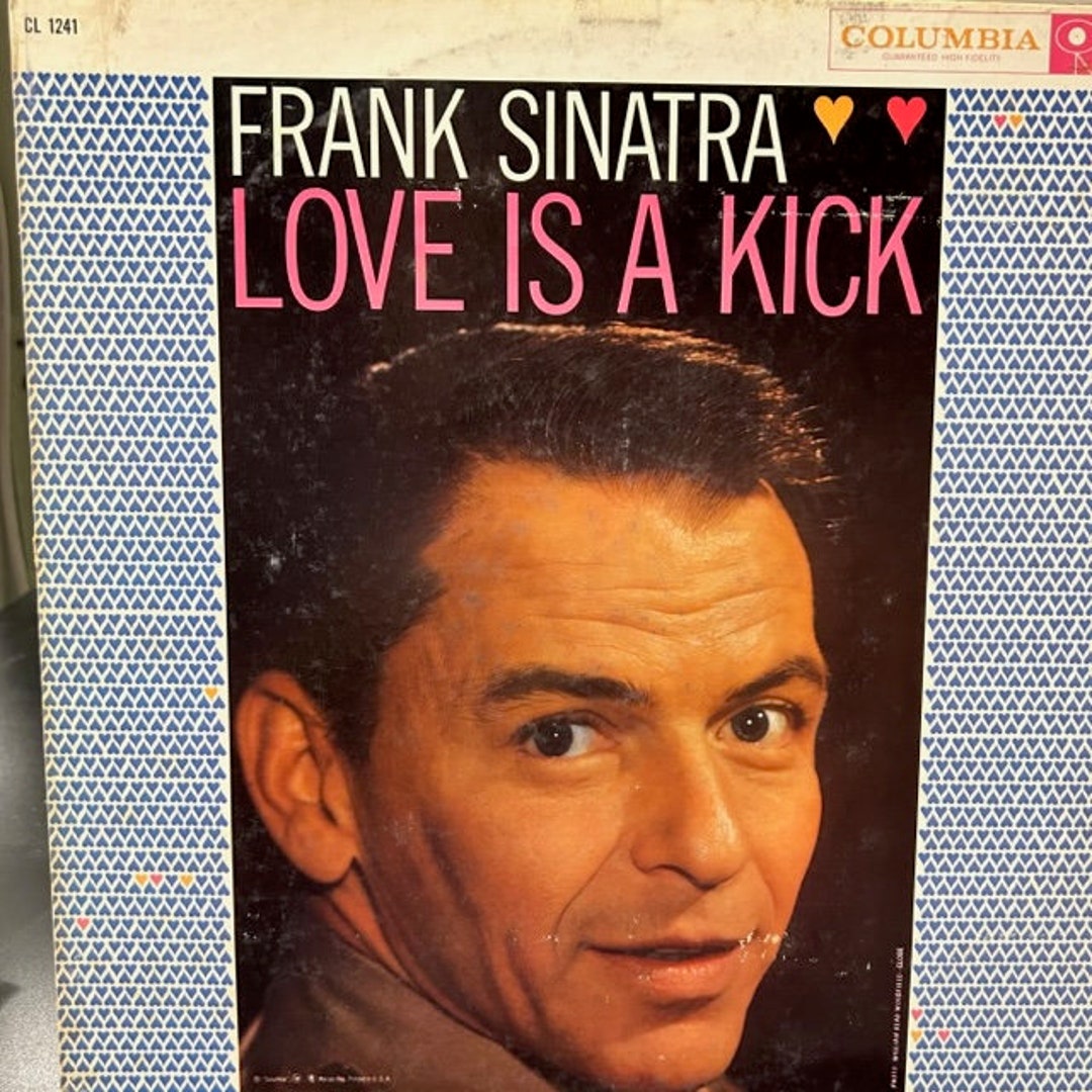 Frank Sinatra-"love is a Kick" Vintage Vinyl Record Album - Etsy