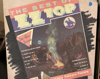 ZZ Top-"fandango" Vintage Vinyl Record Album "tush" - Etsy