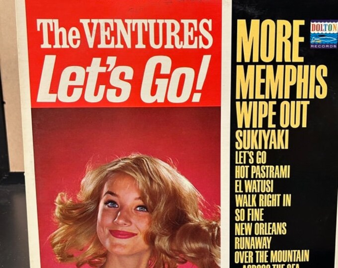 Ventures-"let's Go" Vintage Vinyl Record Album - Etsy