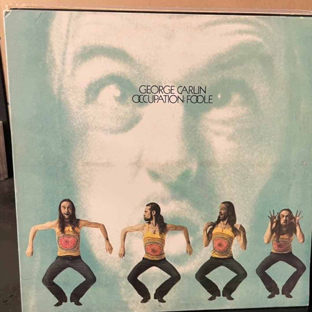 George Carlin-"occupation, Foole" Vintage Vinyl Comedy Record Album - Etsy
