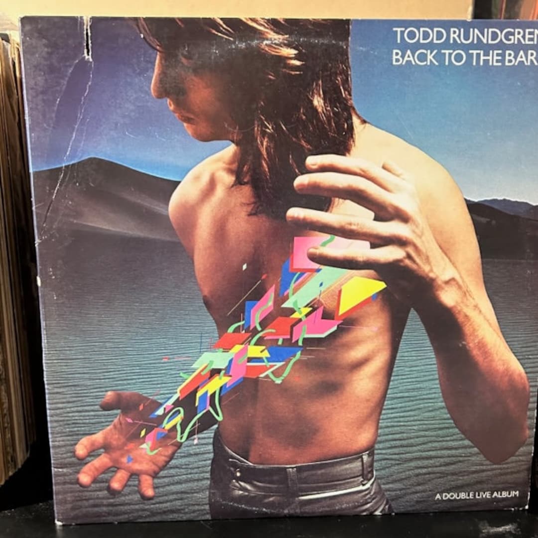 Todd Rundgren-"back to the Bars" Vintage Vinyl Double Record Album ...