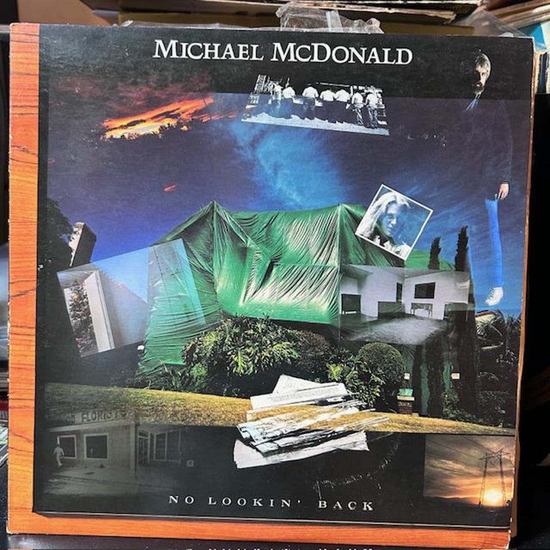 Michael Mcdonald-"no Looking Back" Vintage Vinyl Record Album - Etsy