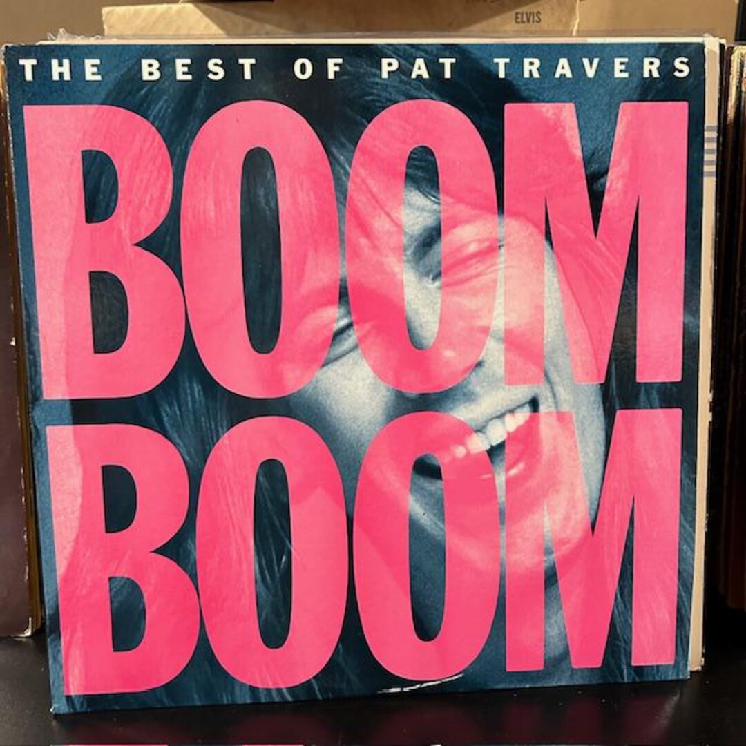 Pat Travers-"best of Pat Travers...boom Boom" Vintage Vinyl Record ...
