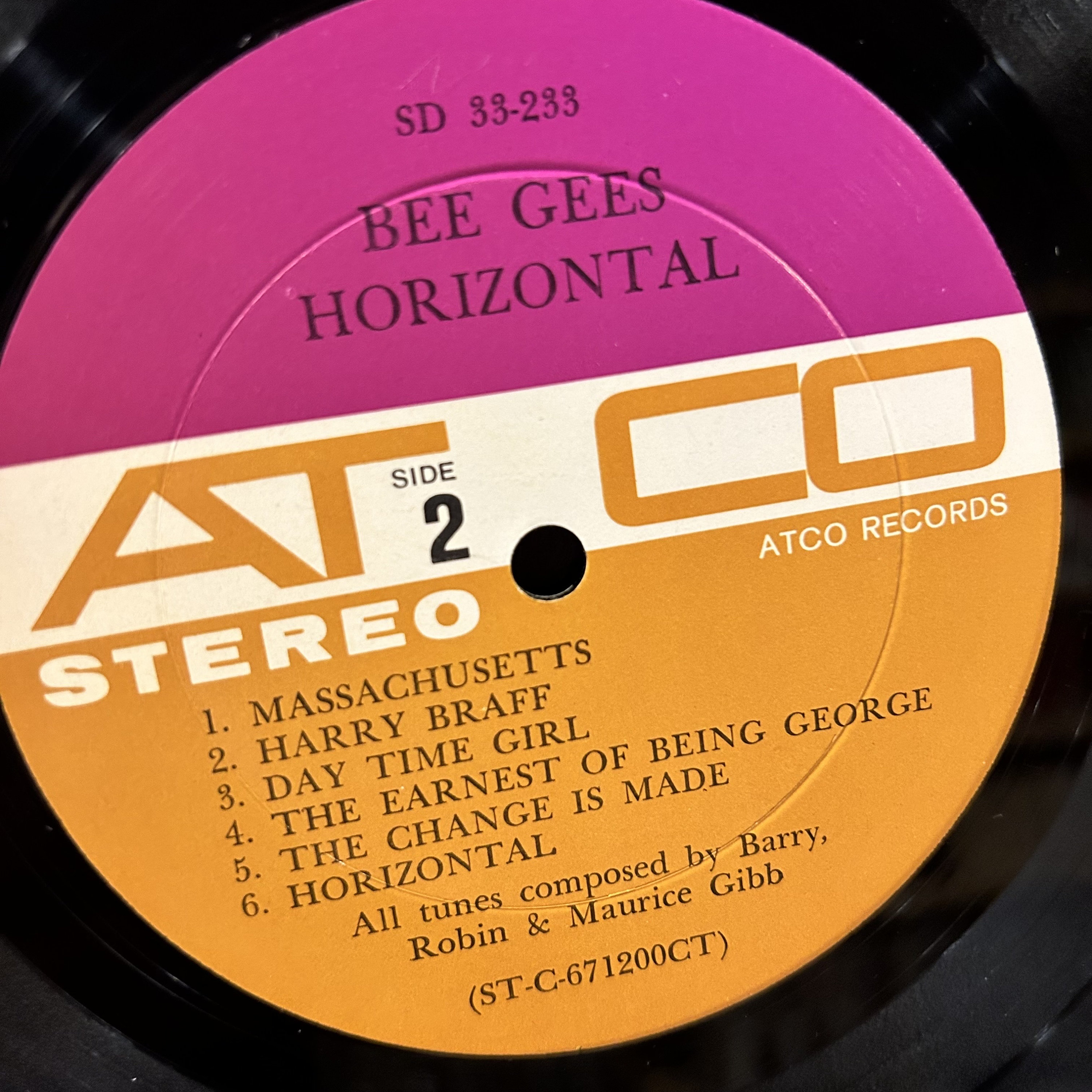 Bee Gees-"horizontal" Vintage Vinyl Record Album. - Etsy