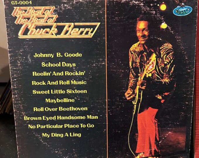 Chuck Berry-"the Best of the Best of Chuck Berry" Vintage Vinyl ...