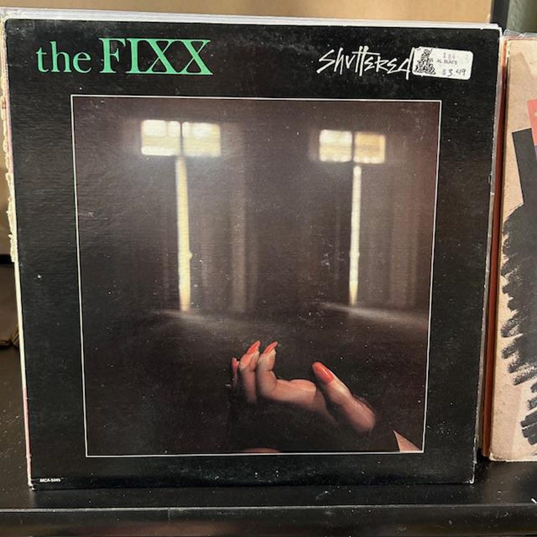 The Fixx-"shuttered Room" Vintage Vinyl New Wave Record Album - Etsy