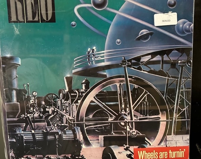 SEALED- REO Speedwagon-"wheels Are Turning" Sealed Vintage Vinyl Record ...
