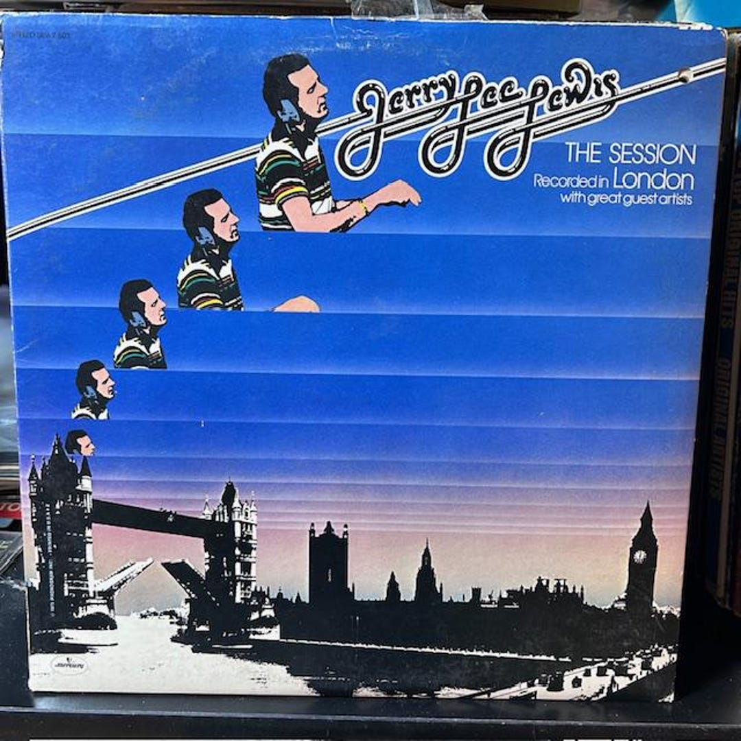 Jerry Lee Lewis-"the Session" Vintage Vinyl Double Record Album - Etsy