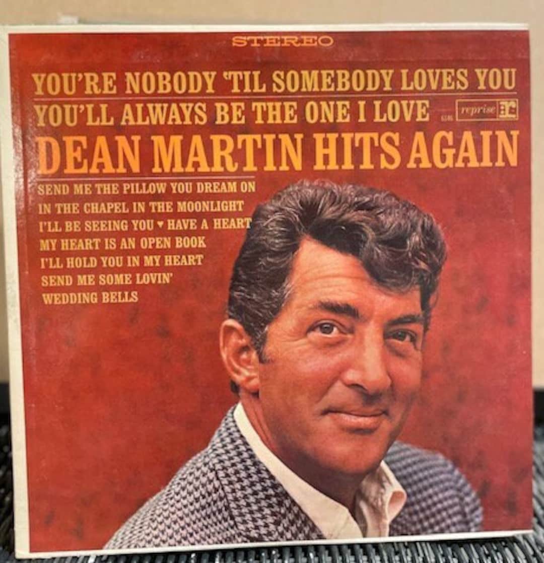 Dean Martin-"dean Martin Hits Again" Vintage Vinyl Record Album - Etsy