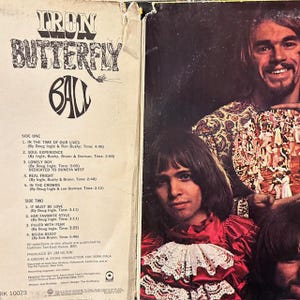 Iron Butterfly- "ball", 33 Rpm 12" Psychedelic Rock Album, 60's Classic ...