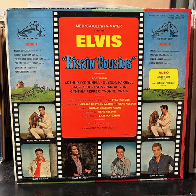 Elvis Presley-"kissin' Cousins" Vintage Vinyl Record Album - Etsy