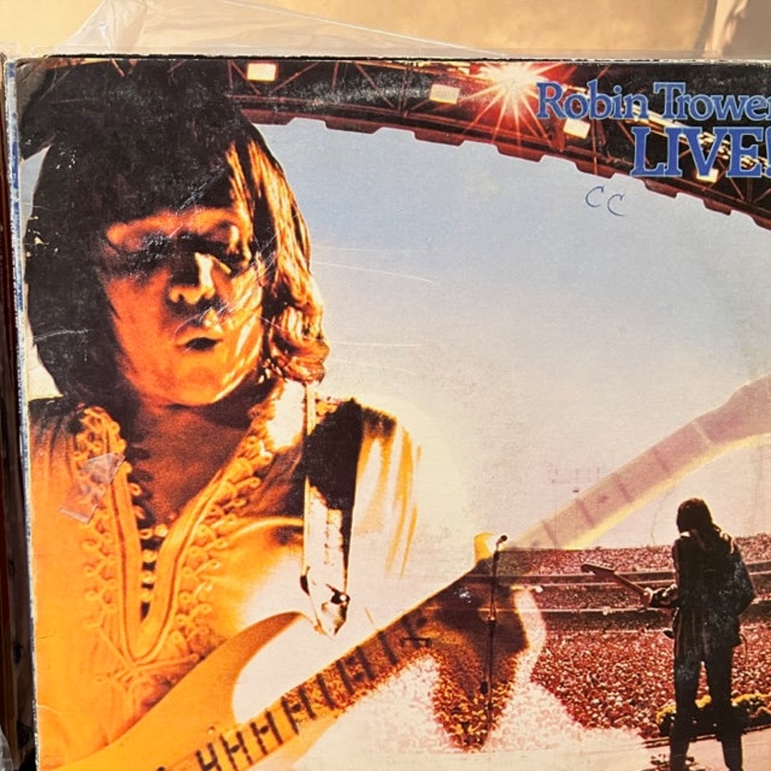 Robin Trower-"live!" Vintage Vinyl Record Album - Etsy
