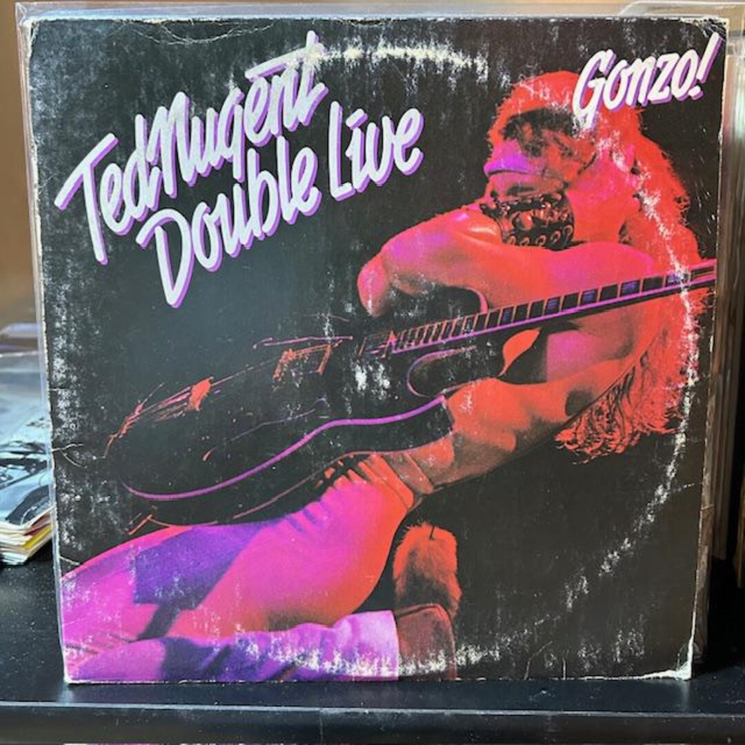 Ted Nugent-"double Live Gonzo" Vintage Vinyl Hard Rock Record Album ...