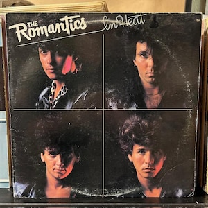 The Romantics-"in Heat" Vintage Vinyl New Wave Record Album...."talking ...