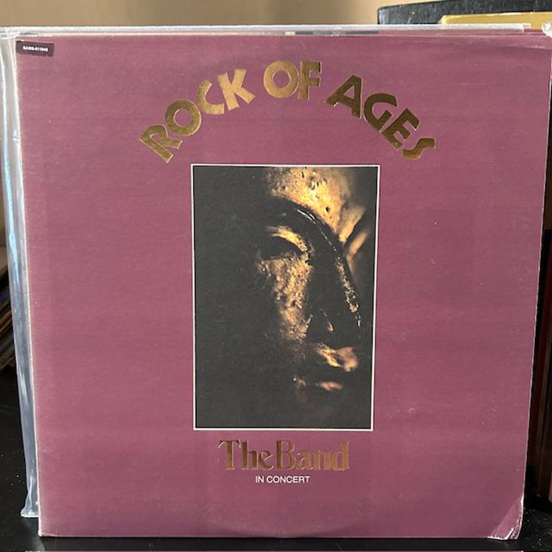 The Band-"rock of Ages (the Band in Concert)" Vintage Vinyl Double ...