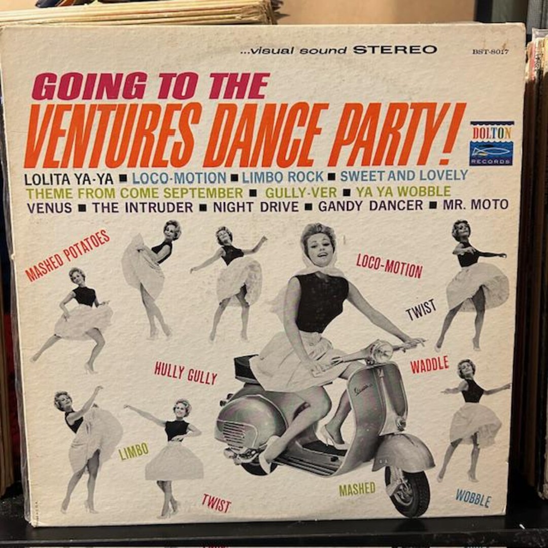 Ventures-"going to the Ventures Dance Party" Vintage Vinyl Record Album ...