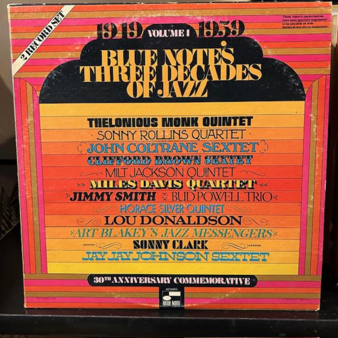 Variousblue Note Three Decades of Music, 1949-1959 Vintage Vinyl Jazz ...