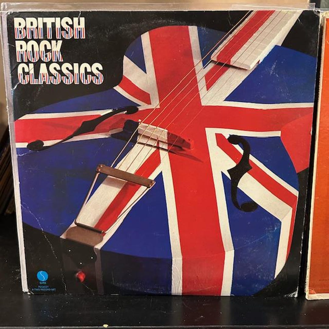 Variousbritish Rock Classics Vintage Vinyl Double Record Album - Etsy