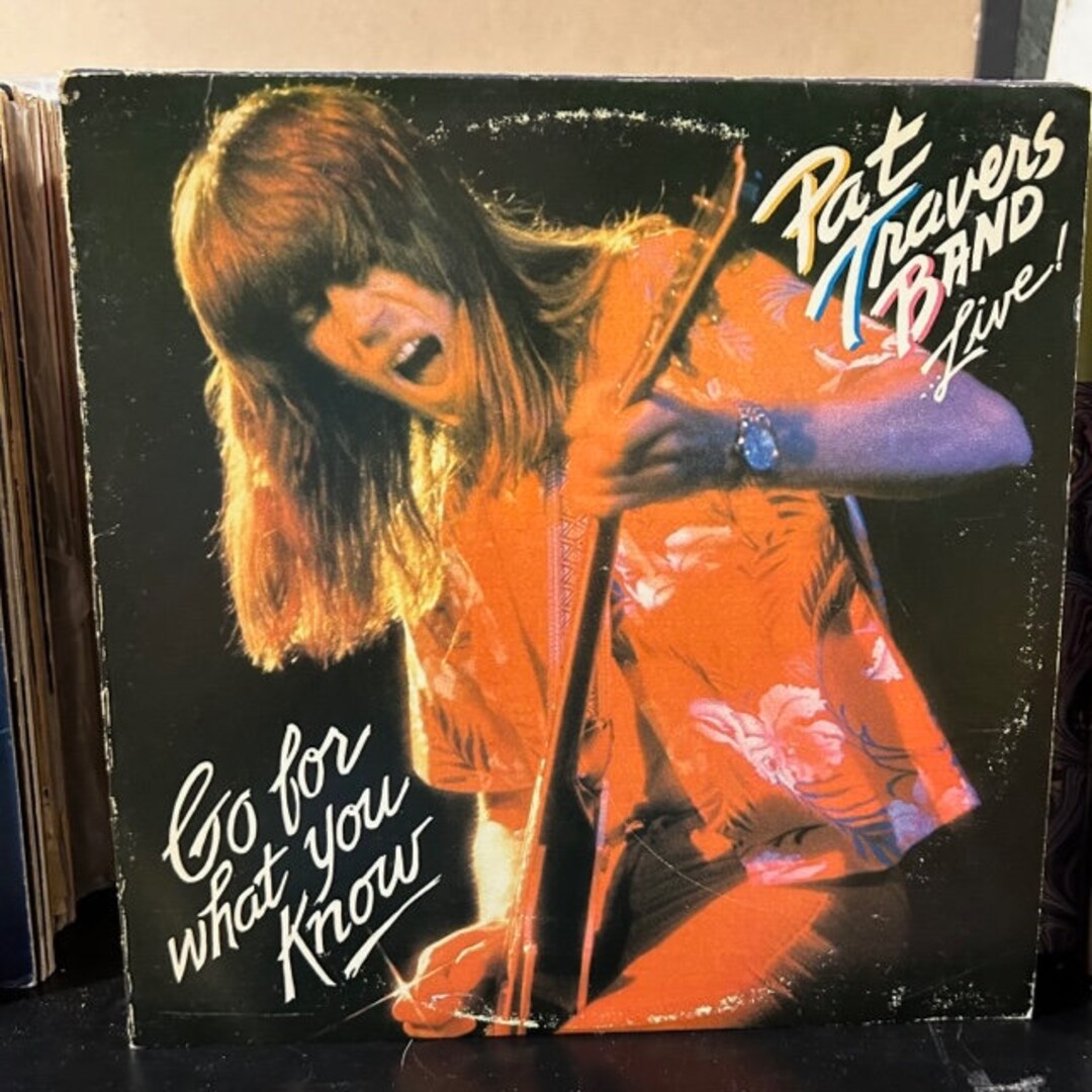 Pat Travers Band-"live! Go for What You Know" Vintage Vinyl Record ...