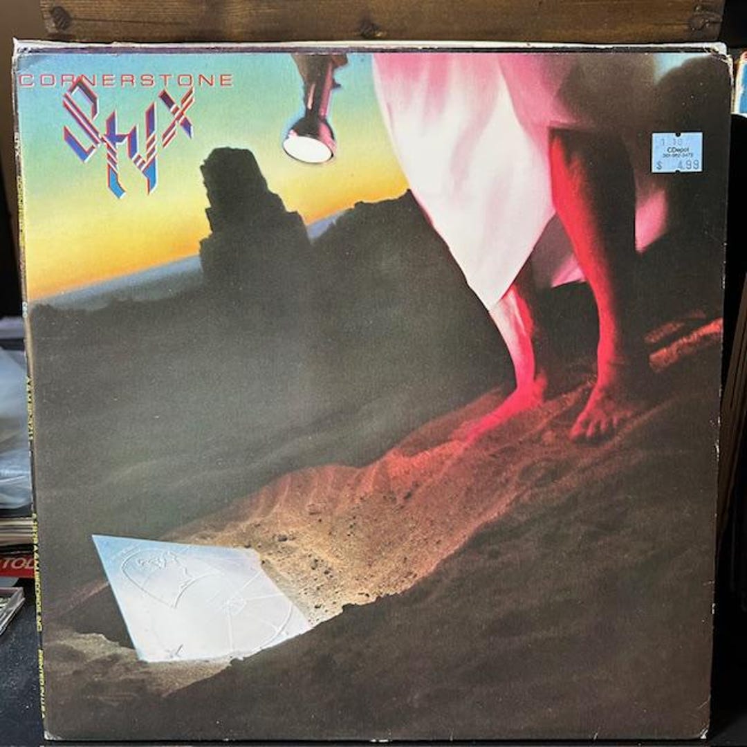 Styx-"cornerstone" Vintage Vinyl Record Album - Etsy