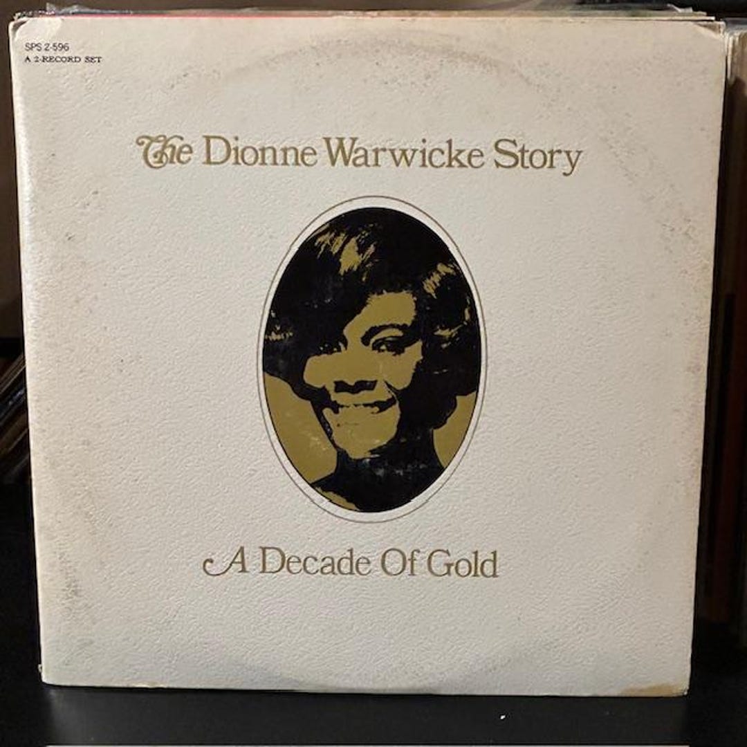 Dionne Warwick- "story, A Decade of Gold" Vintage Vinyl Double Record ...