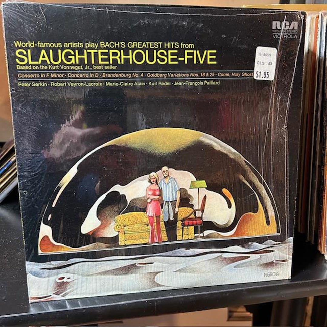 Various-"bach's Greatest Hits From Slaughterhouse Five" Vintage Vinyl ...