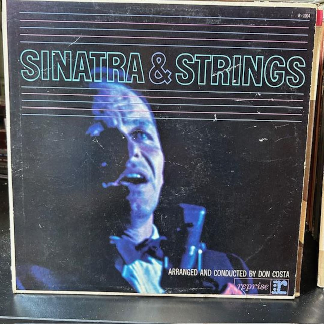 Frank Sinatra-"sinatra and Strings" Vintage Vinyl Record Album - Etsy