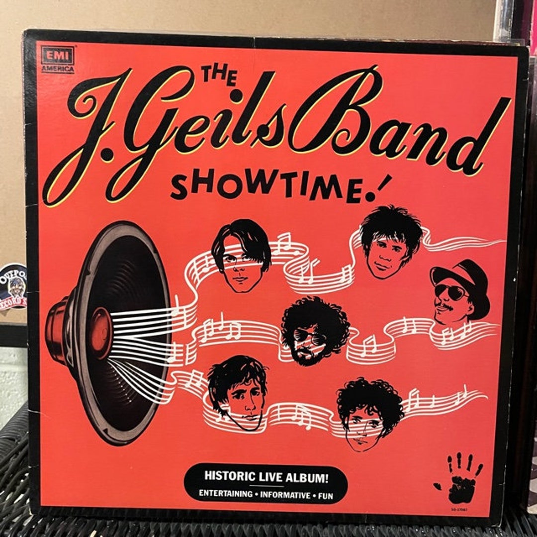 J Geils Band-"showtime" Vintage Vinyl Record Album. "love Stinks ...
