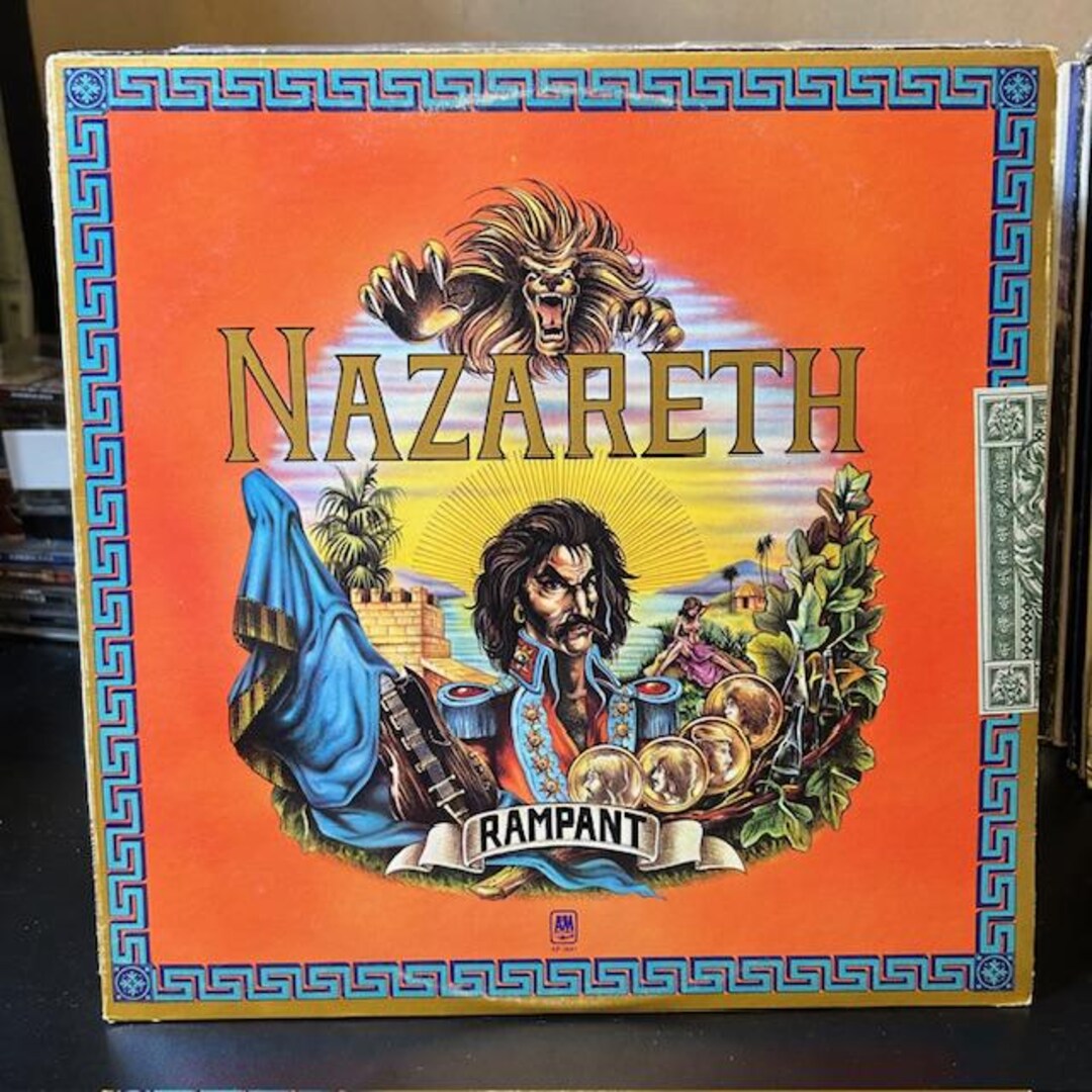 Nazareth-"rampant" Vintage Vinyl Record Album - Etsy