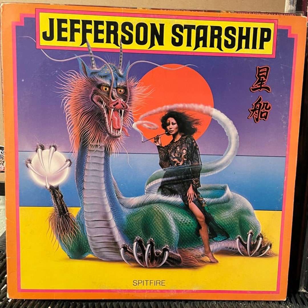 Jefferson Starship-"spitfire" Vintage Vinyl Record Album - Etsy