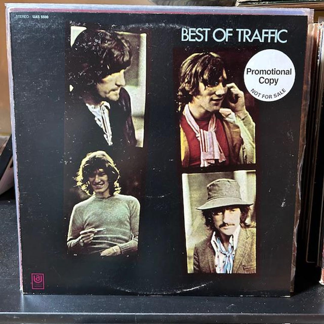 Traffic-"best of Traffic" Vintage Vinyl Record Album - Etsy