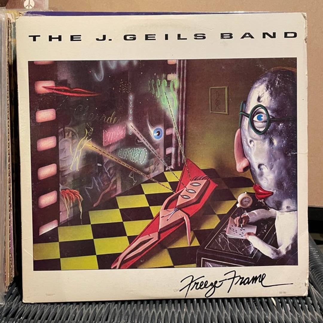 J Geils Band-"freeze Frame" Vintage Vinyl Record Album. Centerfold - Etsy